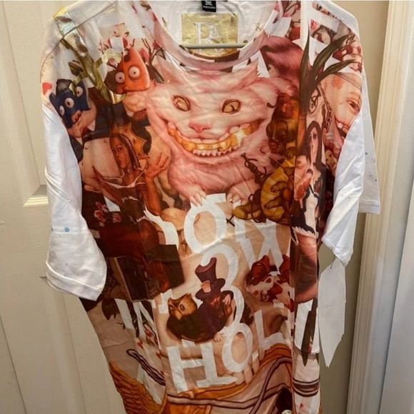 Marc Ecko | Shirts | Marc Ecko X Alice In Wonderland Shirt | Poshmark